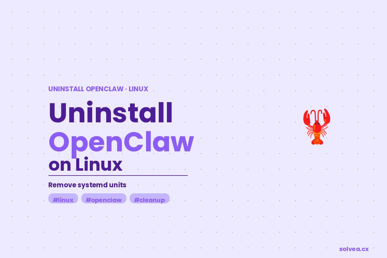 Uninstall OpenClaw on Linux (Clean Removal)